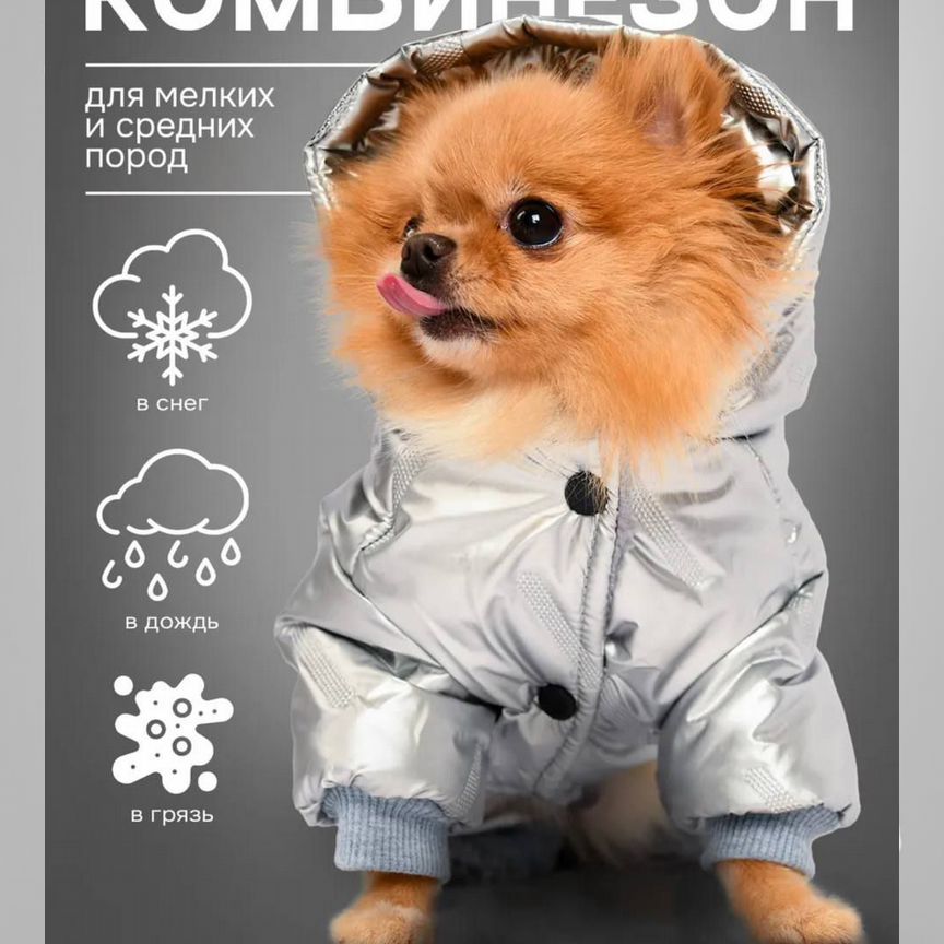 Комбинезон для собак мелких пород