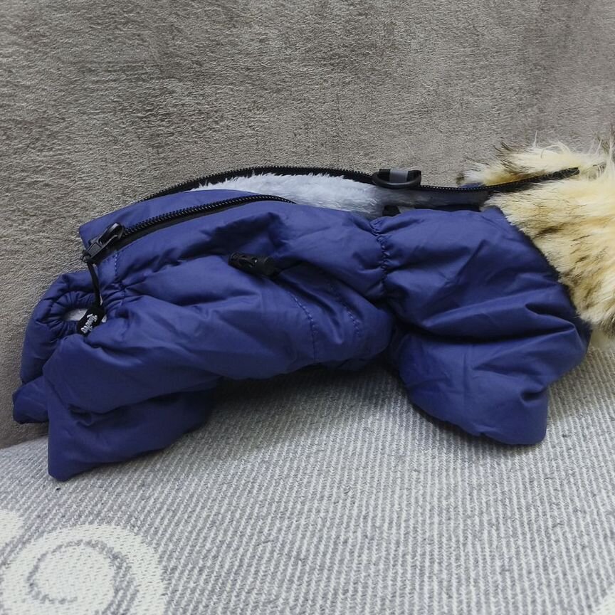 Зимний комбинезон для маленькой собаки мальчика