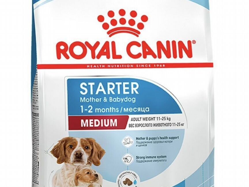 Royal Canin Medium Starter для щенков Medium