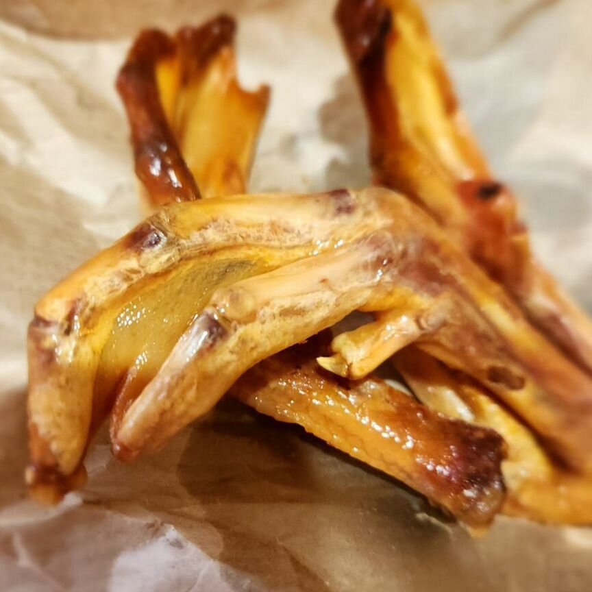 Сушеные лапы утки