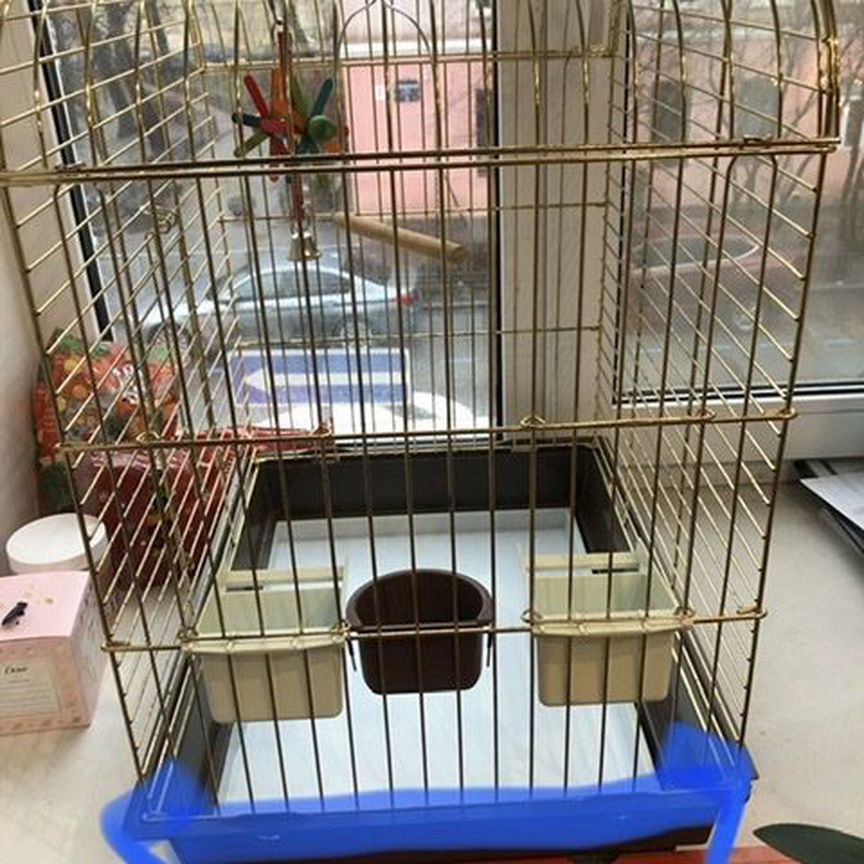 Клетка для попугая высота 70см,39см.50см