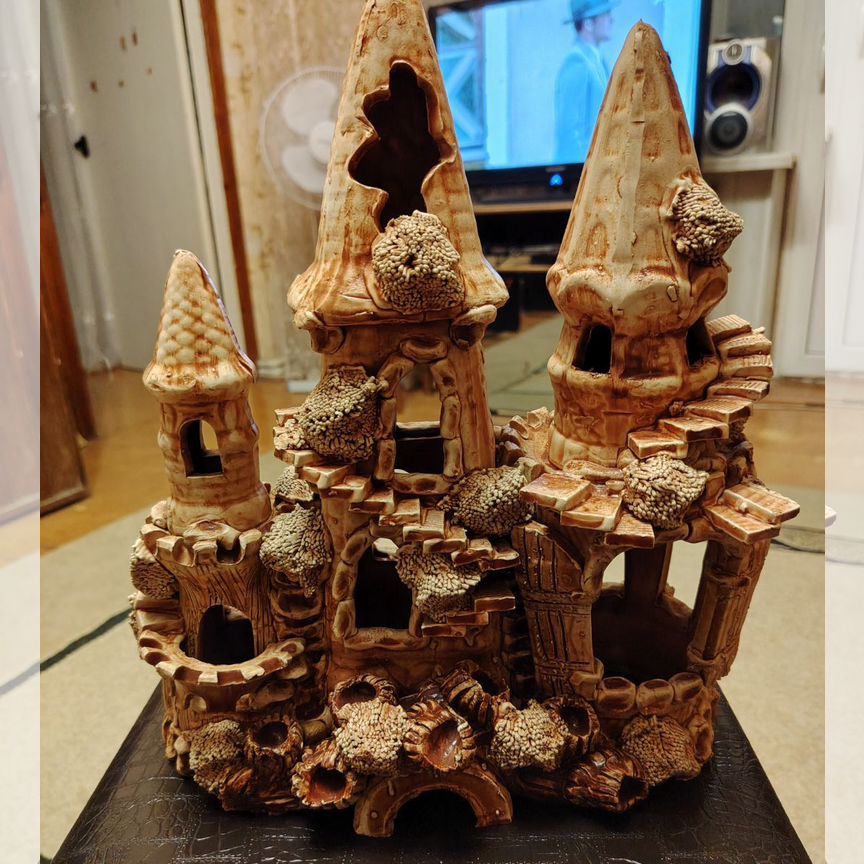 Керамический замок для аквариума