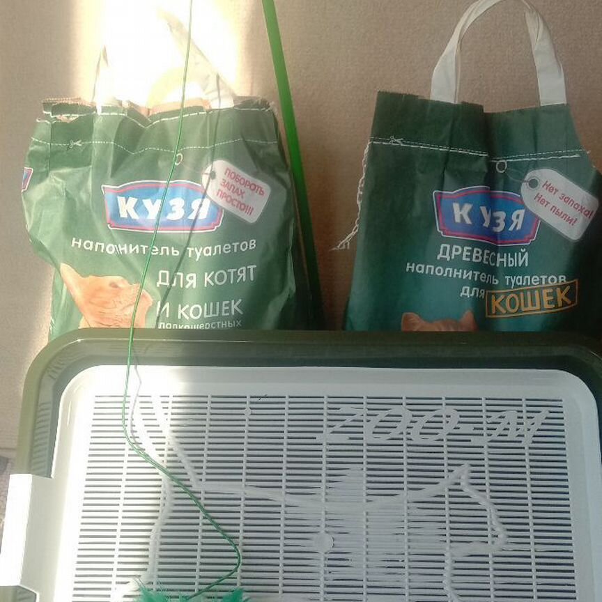 Новый лоток для кошек, наполнители, игрушка