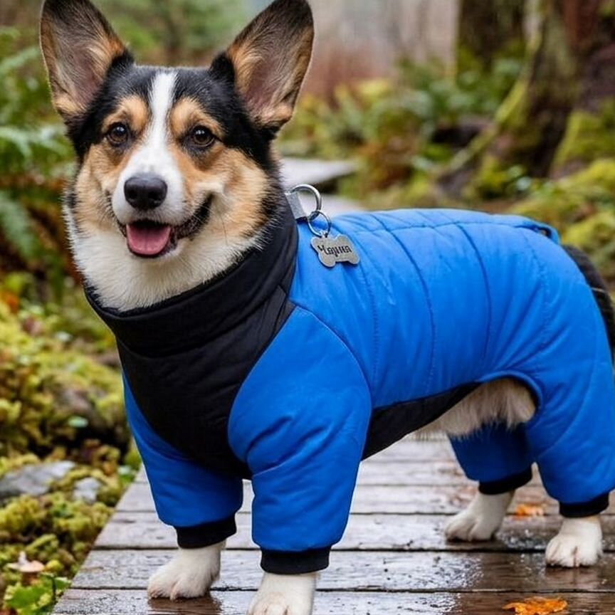 Комбинезон для средней собаки