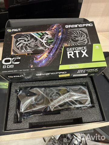 Видеокарта Palit RTX 3070 купить в Москве с доставкой | Электроника | Авито