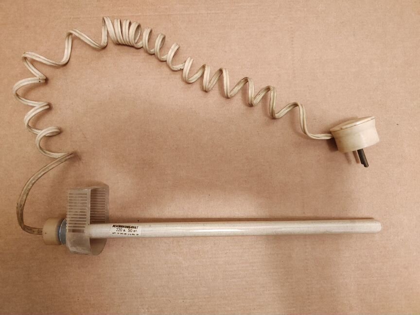 Электрический водонагреватель для аквариума СССР