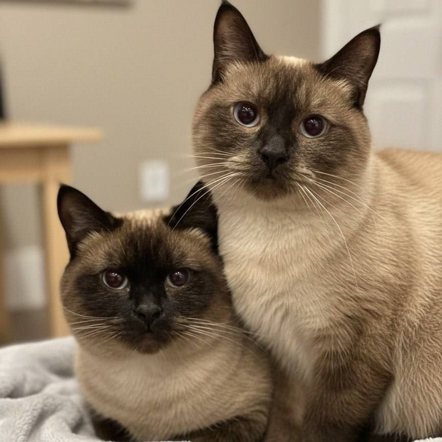 Сиамский, взрослый кот