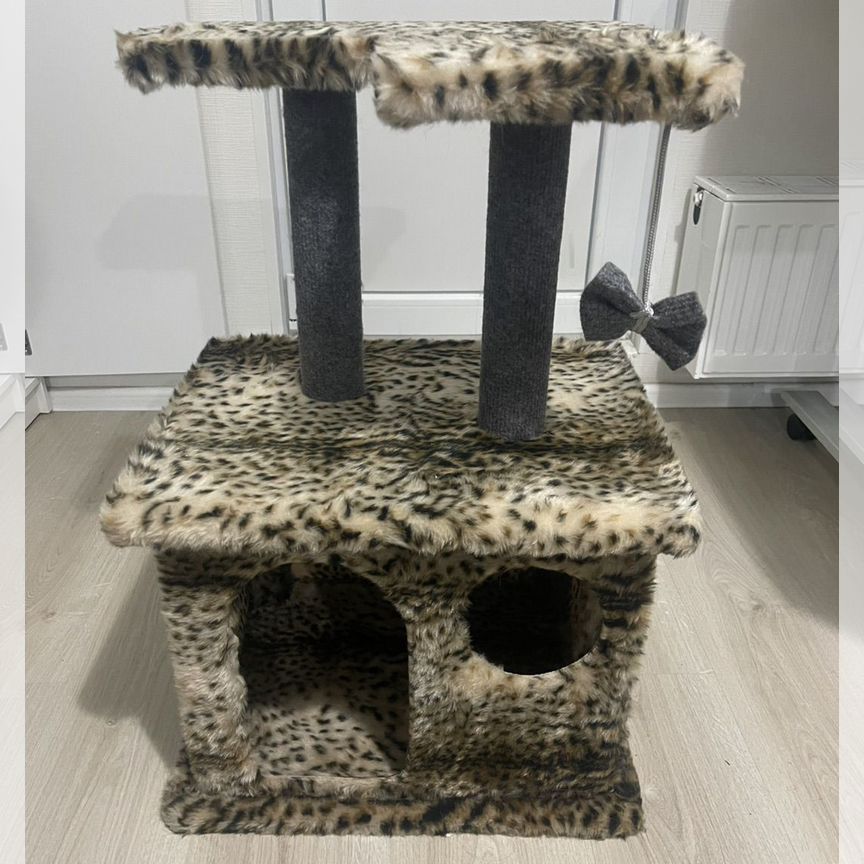 Когтеточка домик для кошки