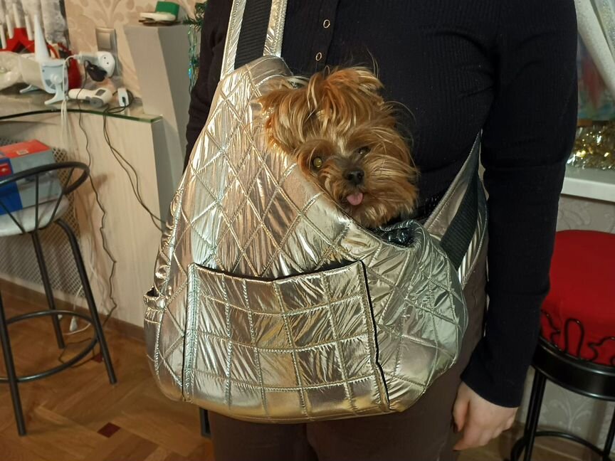 Слинг переноска для собак