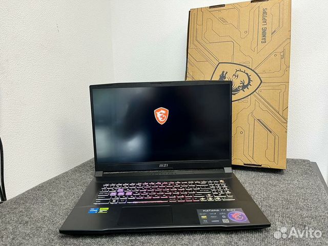 17.3" Ноутбук MSI Katana B12VFK-463XRU черный купить в Санкт-Петербурге ...