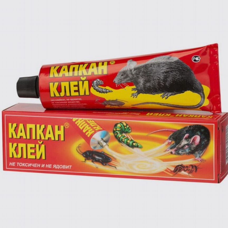 Клей от грызунов Капкан, садовых вредителей