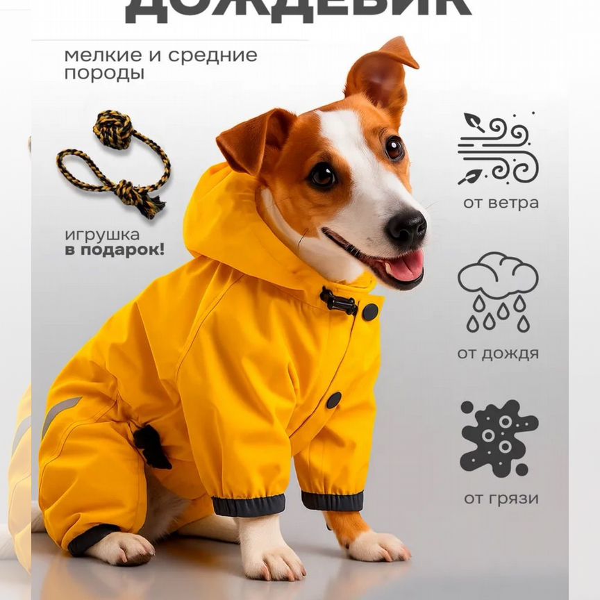Дождевик для собаки