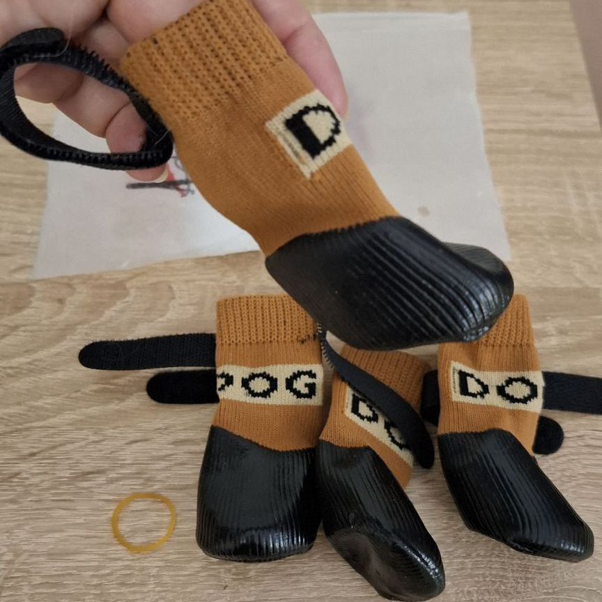 Обувь для мелких собак (носки прорезиненые)