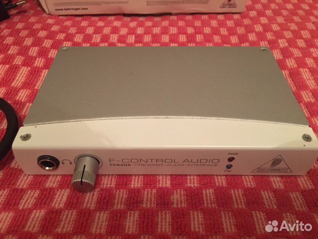 Звуковая карта Behringer Fire Wire купить в Москве | Электроника | Авито