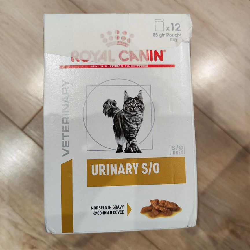 Royal Canin urinary s o для кошек пауч