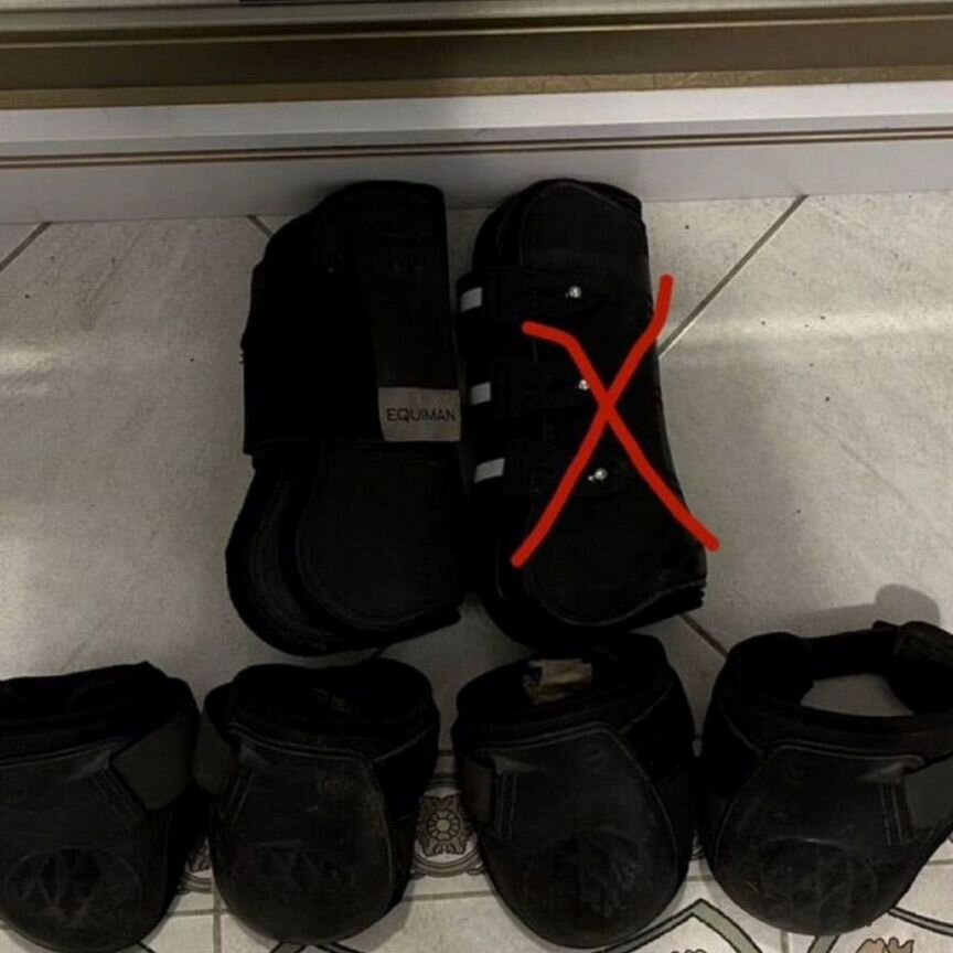 Ногавки и бинты для лошади конный спорт