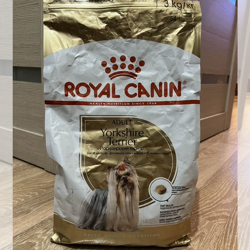 Корм для собак Royal canin для Йорков