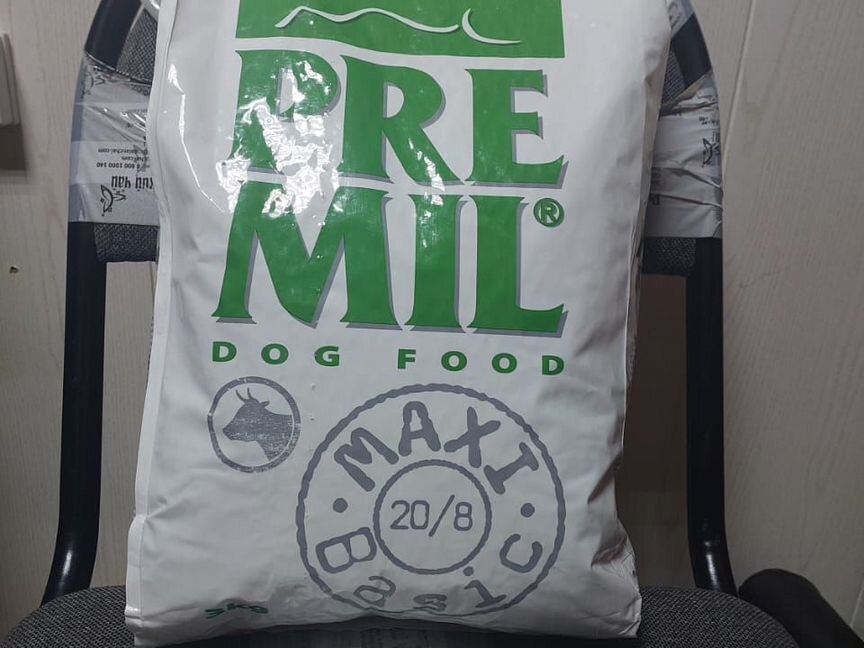 Сухой корм maxi basic 3 кг