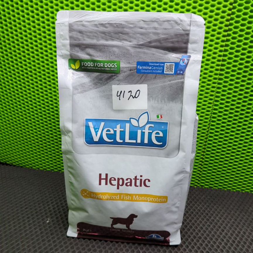 Корм для собак Farmina Vet Life Hepatic 2 kg