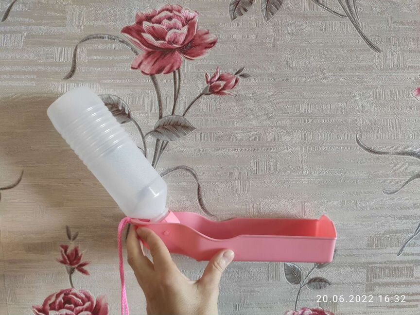 Поилка для собак дорожная