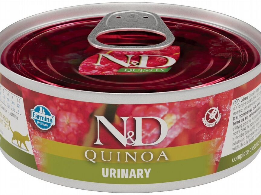 Корм Farmina N&D Cat Quinoa Wet Food Urinary