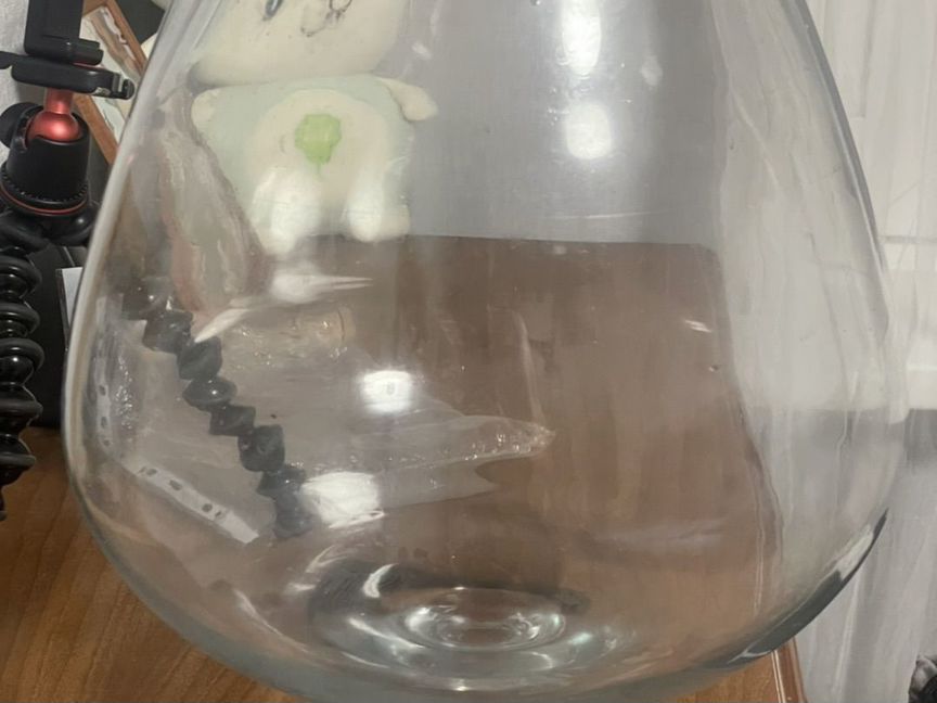 Ваза бокал аквариум 10 л