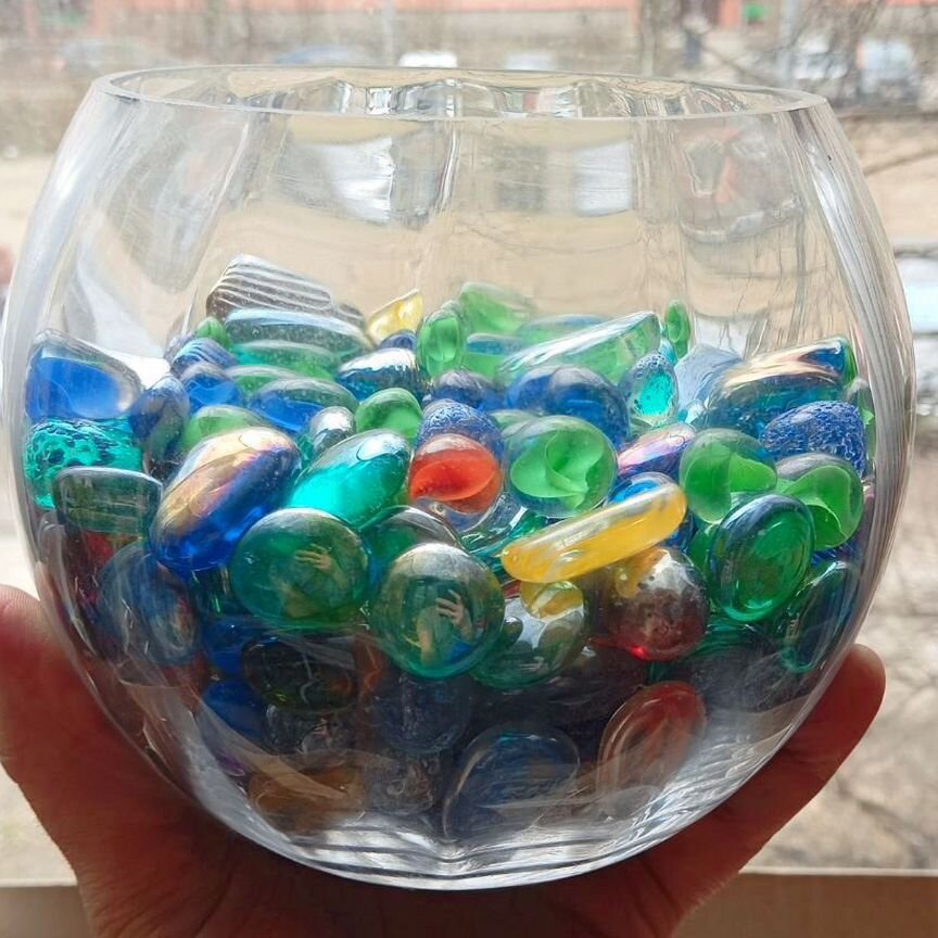 Камешки декоративные для аквариума декор