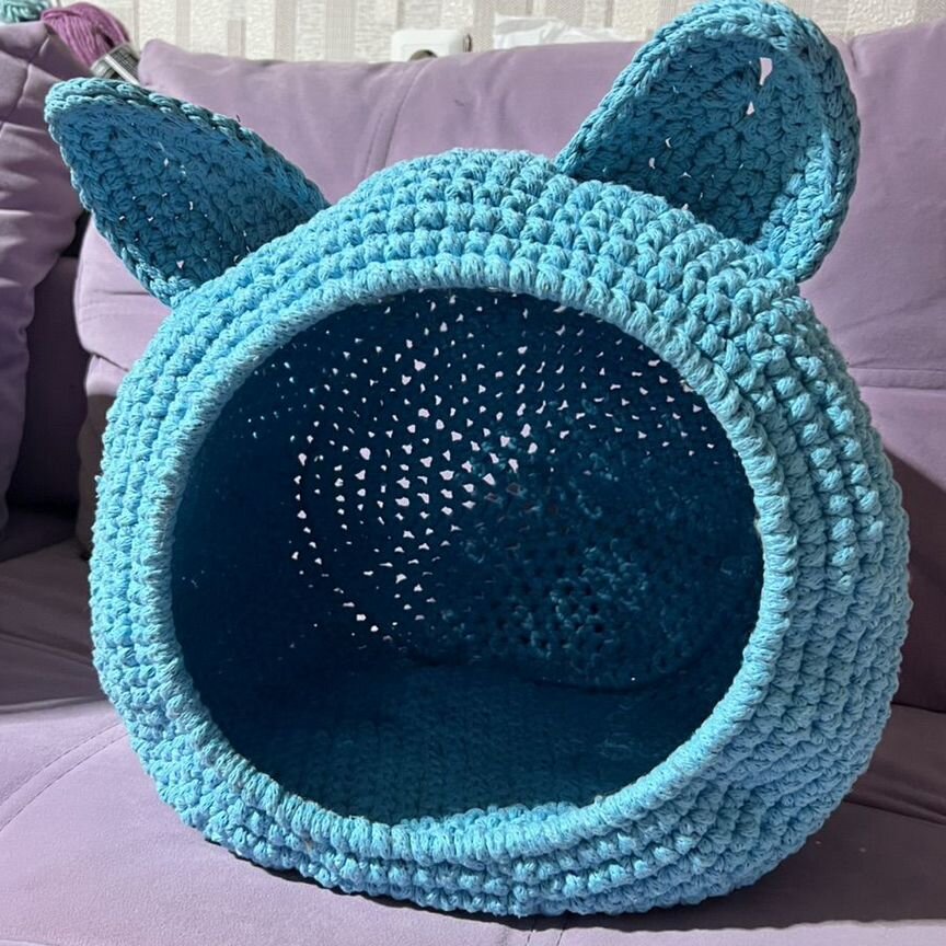 Кошачий дом ручная работа