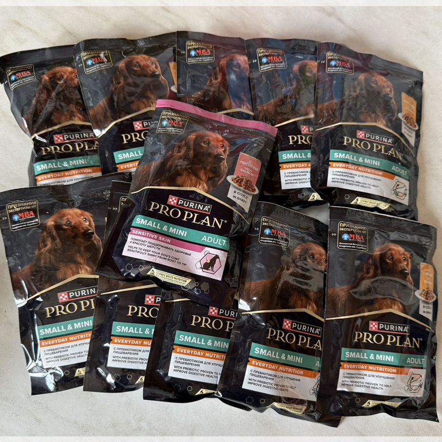 Корм для собак PRO plan пауч
