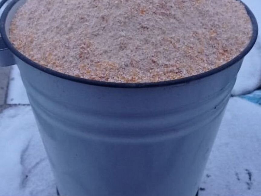 Зерно дробленое