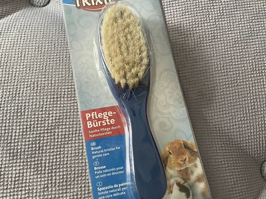 Щётка Trixie с натуральной щетиной для животных
