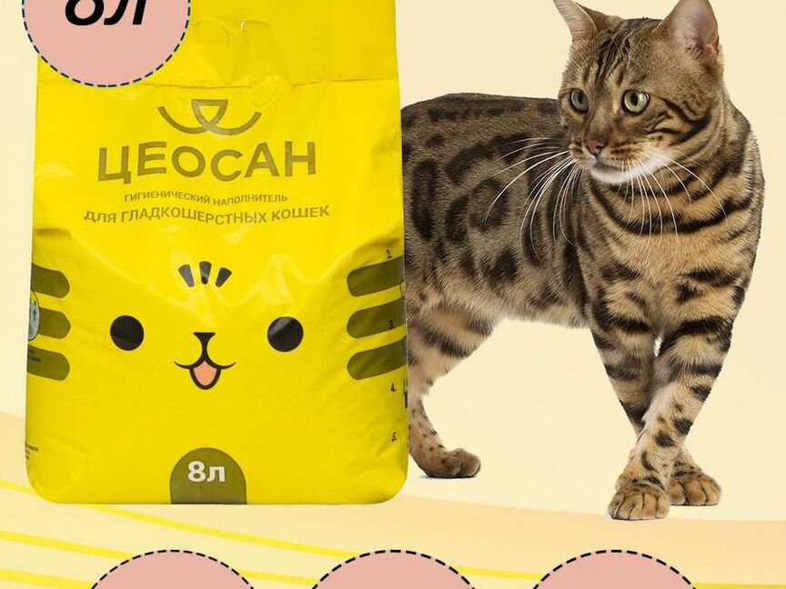 Наполнитель для кошачьего туалета