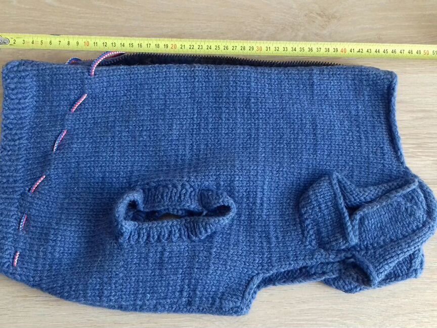 Вязаная одежда, жилетка д/маленьких собак