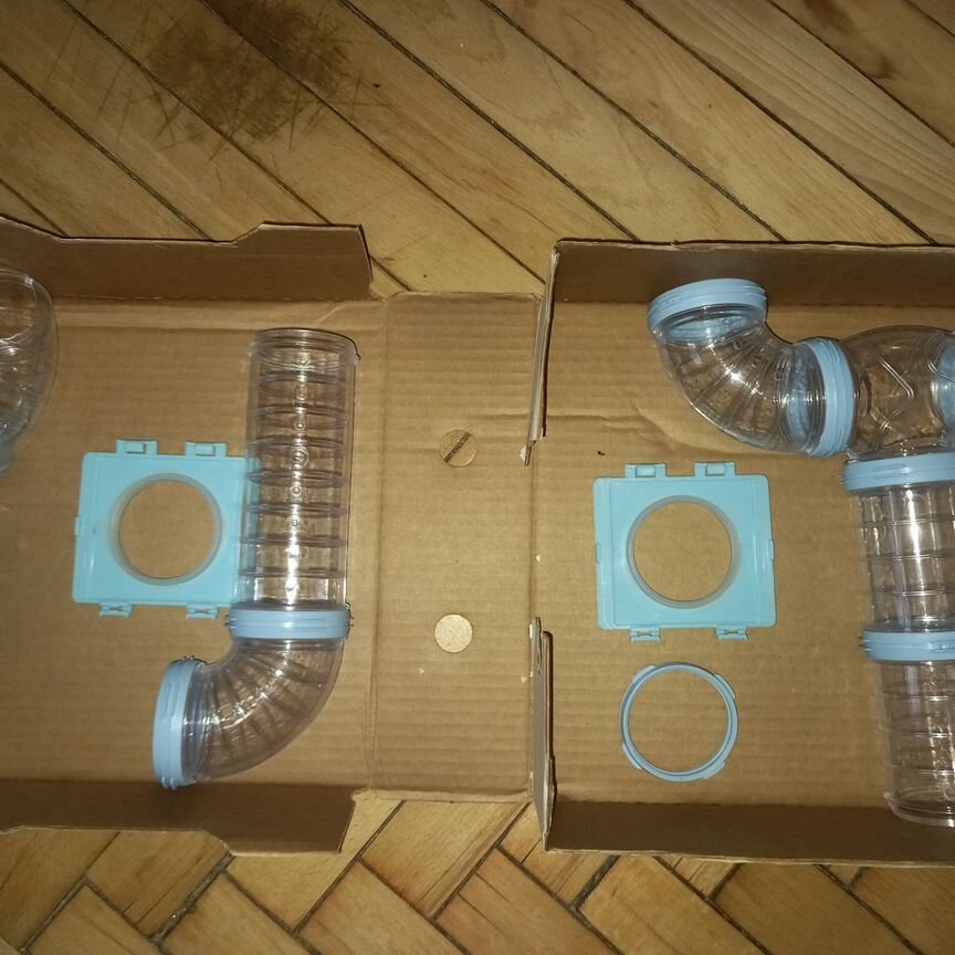 Тоннель для хомяка с соеинителями новый