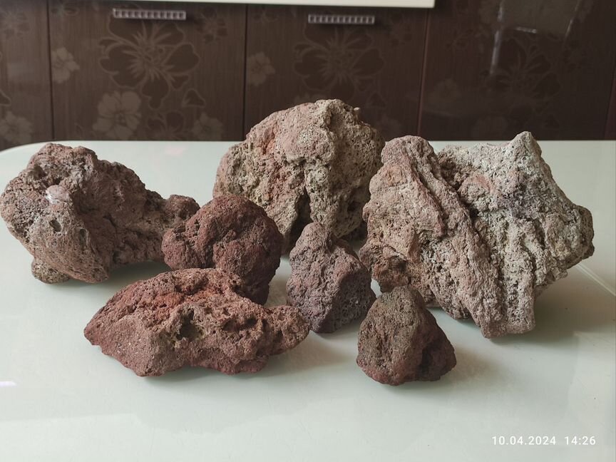 Лава вулканическая