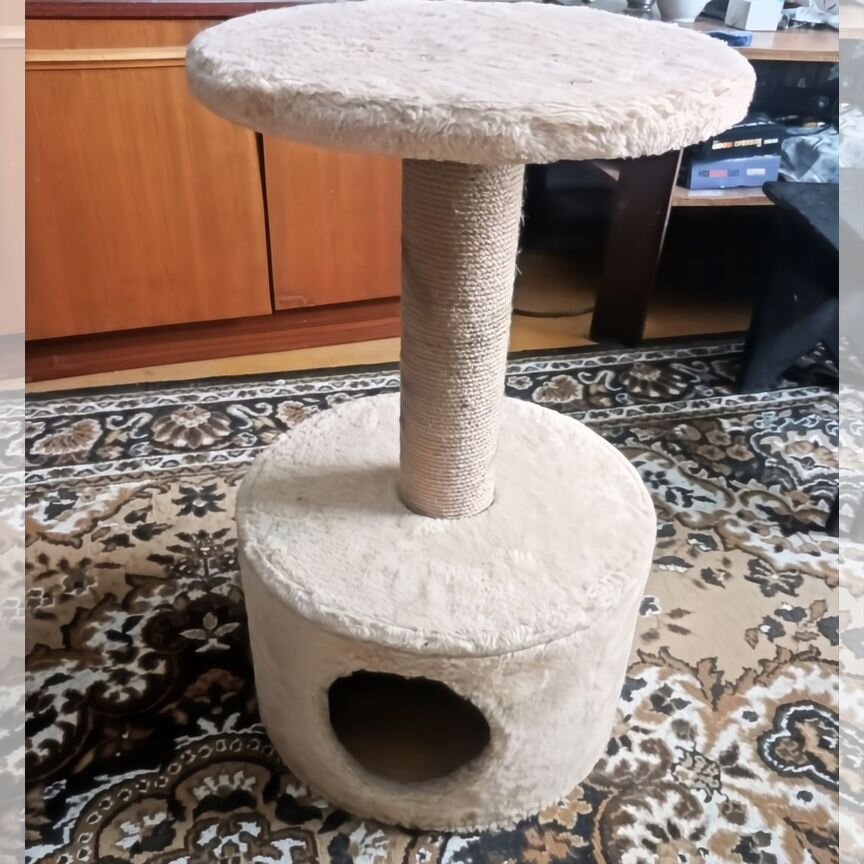 Когтеточка домик для кошки
