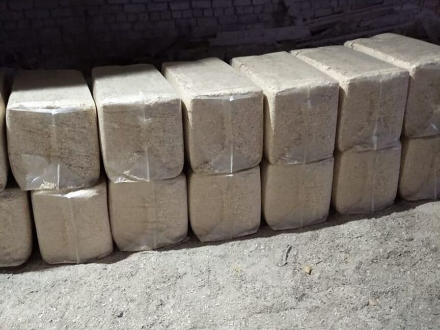 Стружка сухая брикетированная