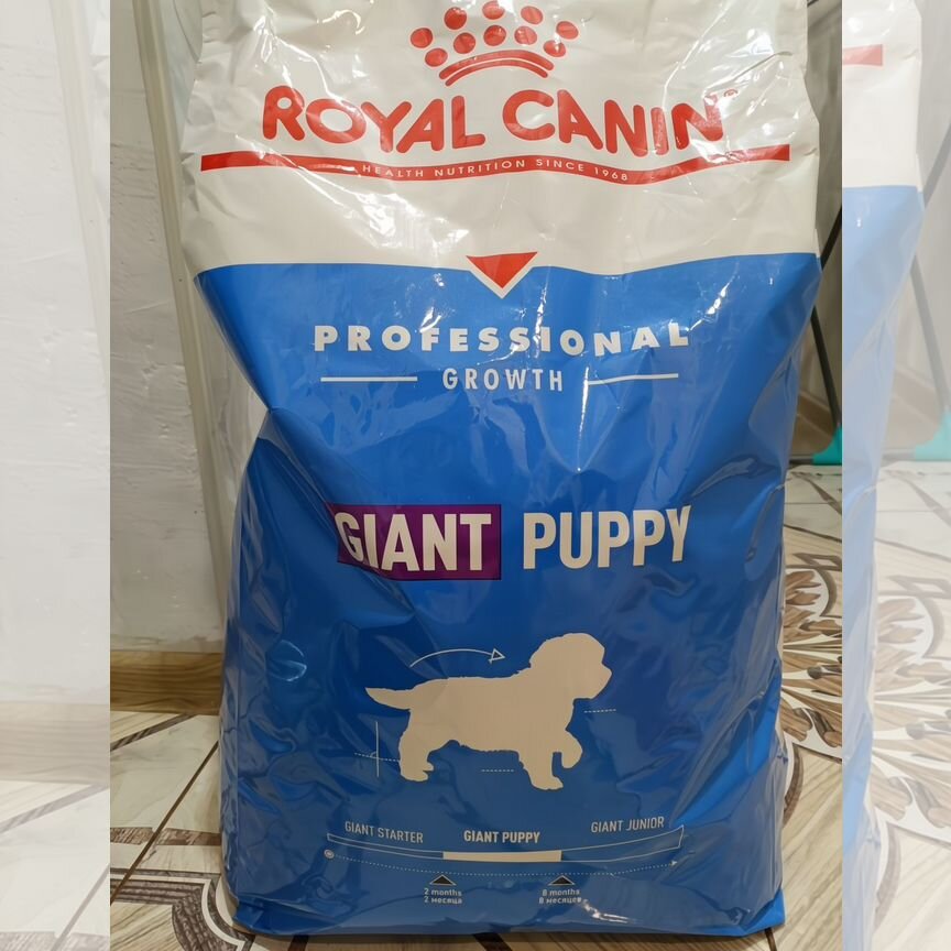 Сухой корм для щенков крупных пород