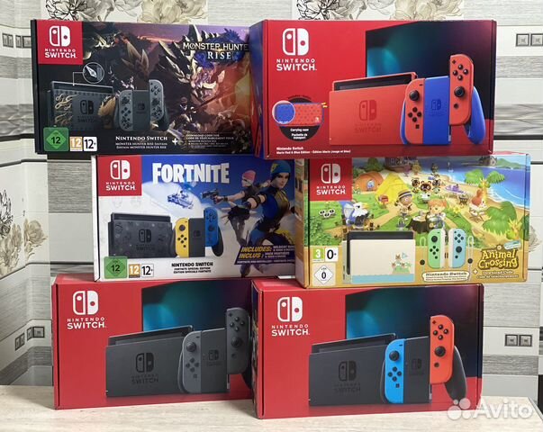 Nintendo Switch v.2 32Gb/1Tb Sx Core/Hwfly Прошиты купить во Владимире ...