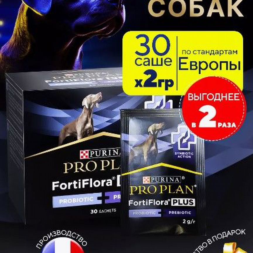 Фортифлора Pro Plan для собак