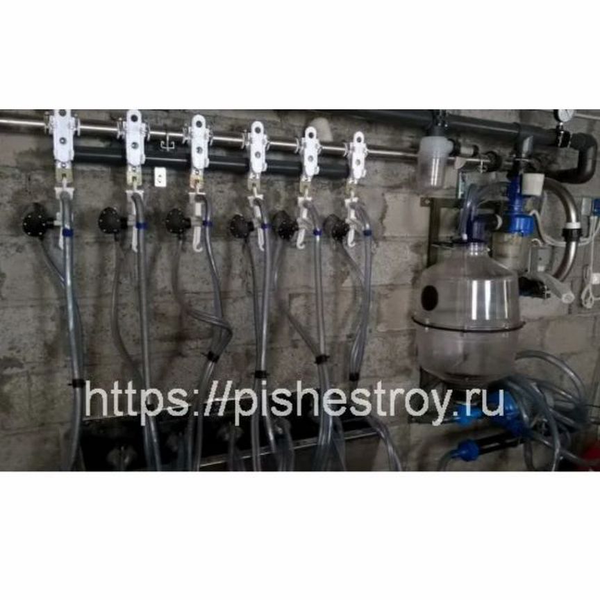 Доильное оборудование для коров. Молокопровод