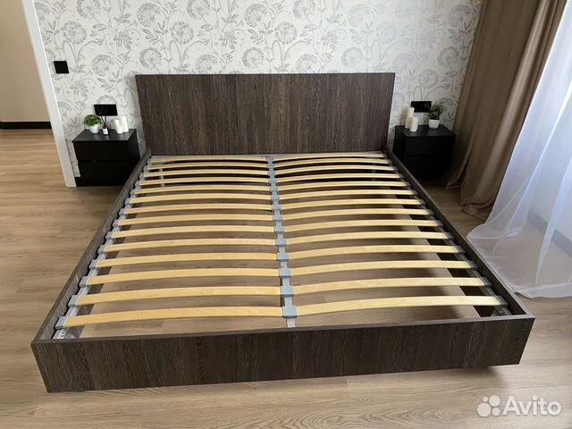 Кровать двуспальная 180*200 железный каркас купить в Москве | Товары ...