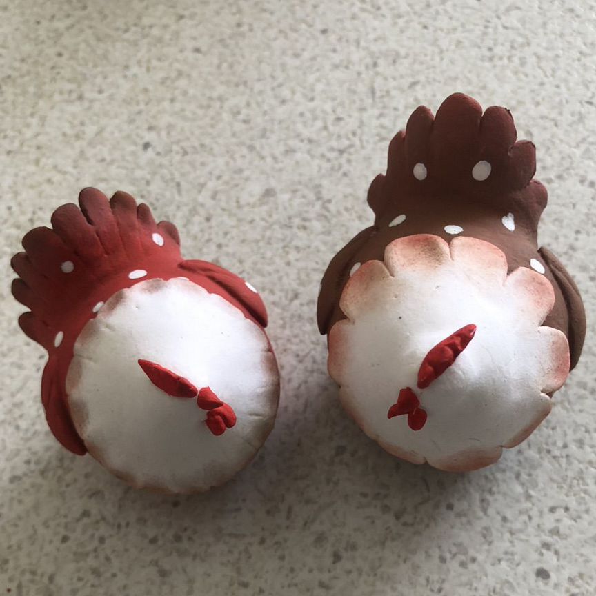 Декоративные курочки