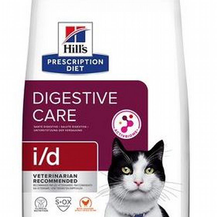 Hill's i/d Digestive Care с курицей кошки
