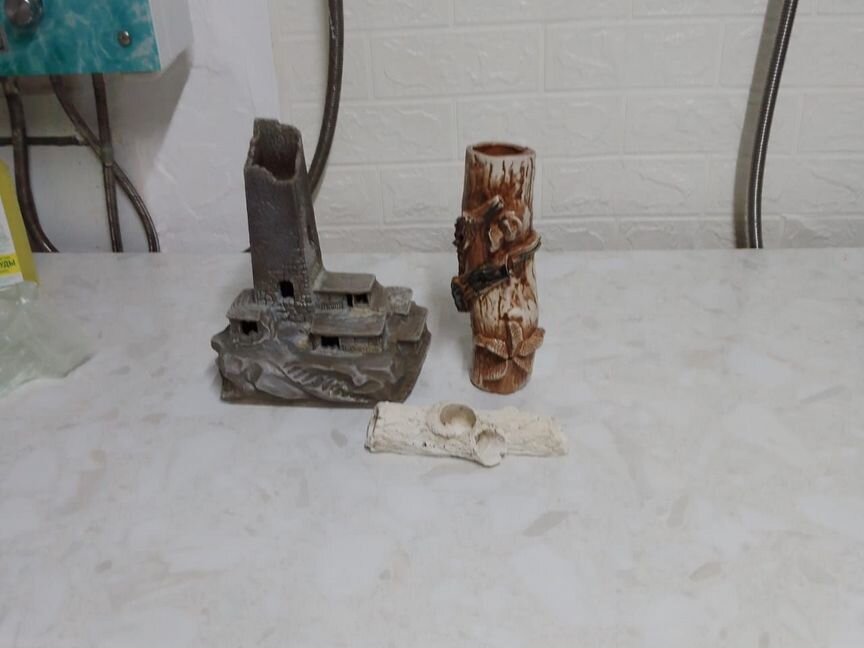 Статуэтки для аквариума