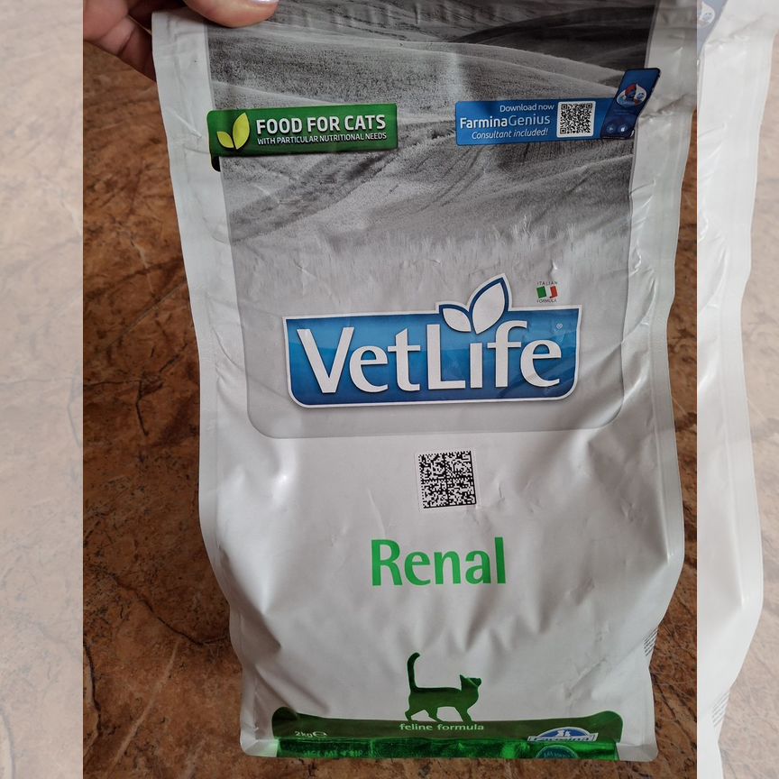 Сухой корм Farmina vet life renal для кошек