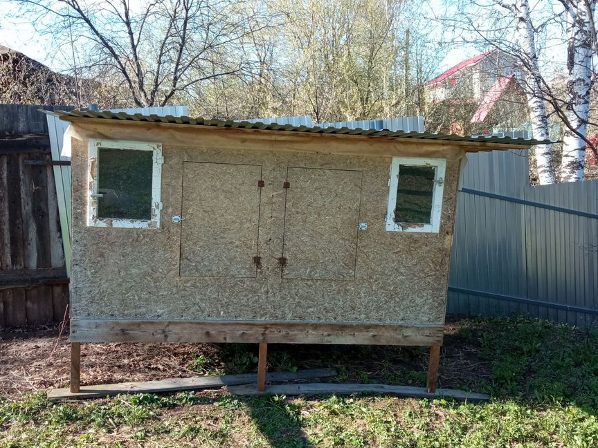 Курятник летний