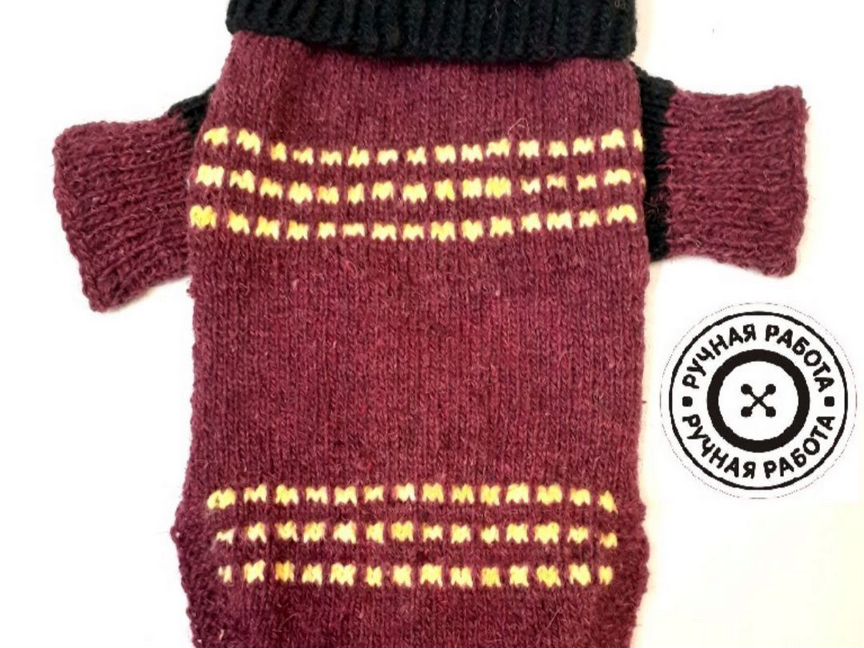 Свитер для собак ручкой работы