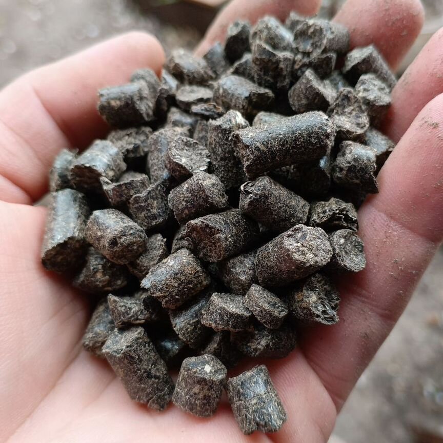 Жмых подсолнечный в гранулах