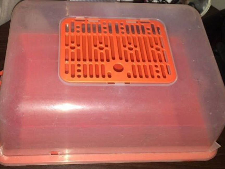 Террариум пластиковый с дверцей